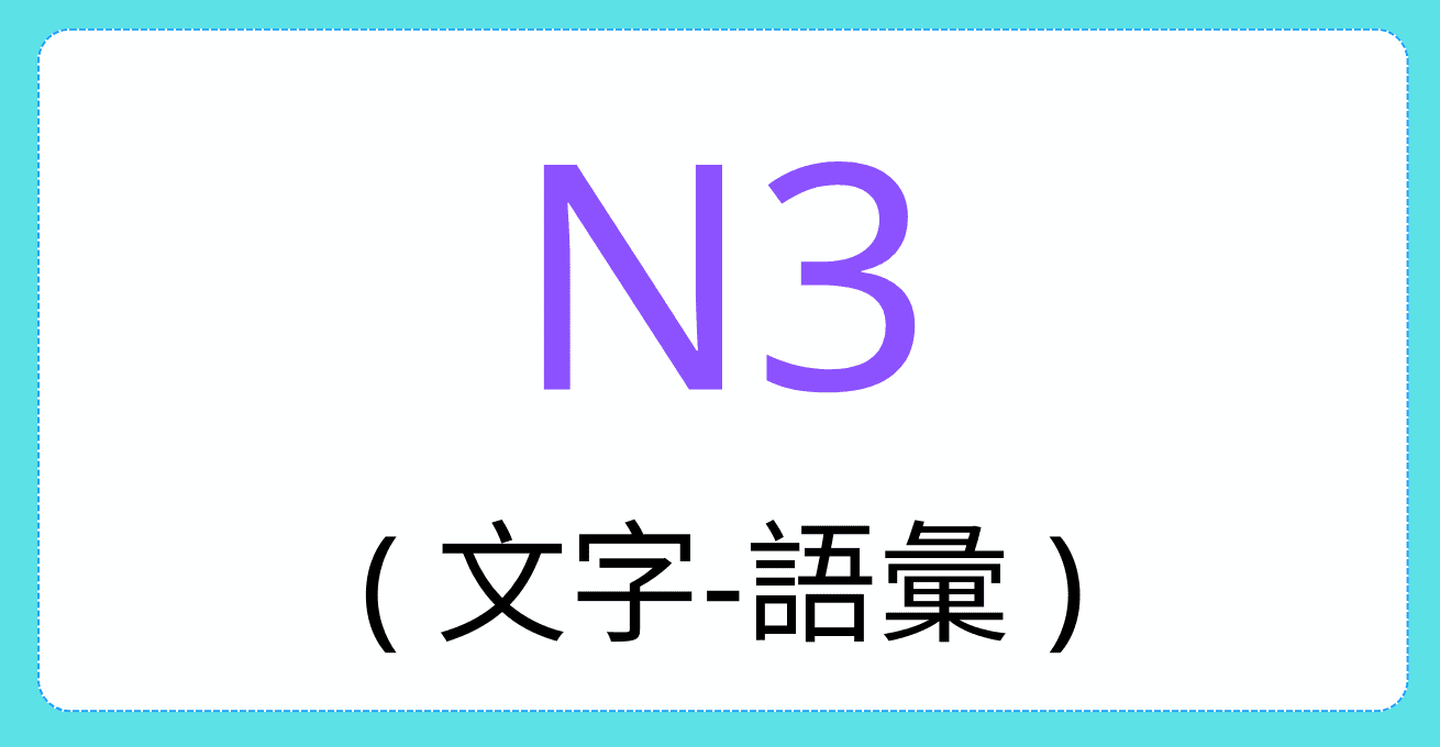 Prueba de práctica de vocabulario N3-23